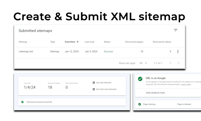 Create Xml Sitemap Robots Txt And Search Console Ga4 Setup By Seo