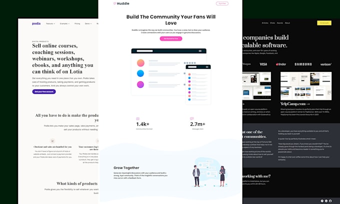 Create Html Css Js Bootstrap Landing Page Website By Ali Naseer Real