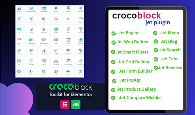 Build Dynamic Website By Crocoblock Jet Engine With Elementor By
