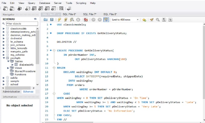 Design Database And Write Queries With Postgresql Mysql And Mssql By