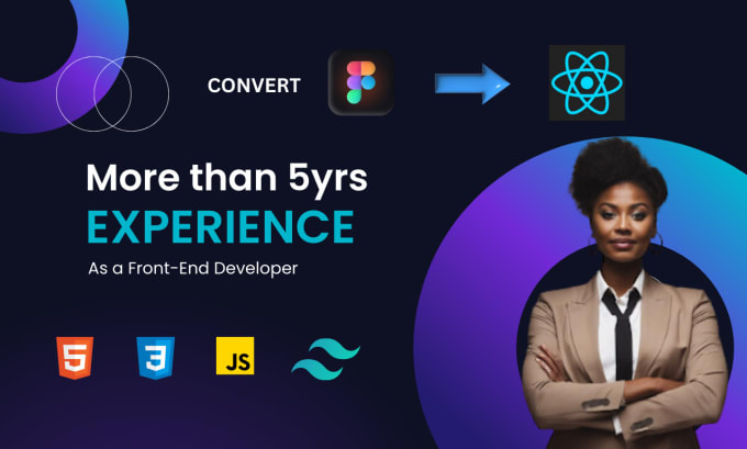 Convert Figma To Next Js React Js Vue Js Website Or Front End