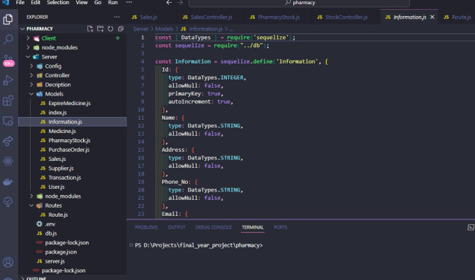 Create A Custom Website In React Nodejs And Expressjs Using Mysql And