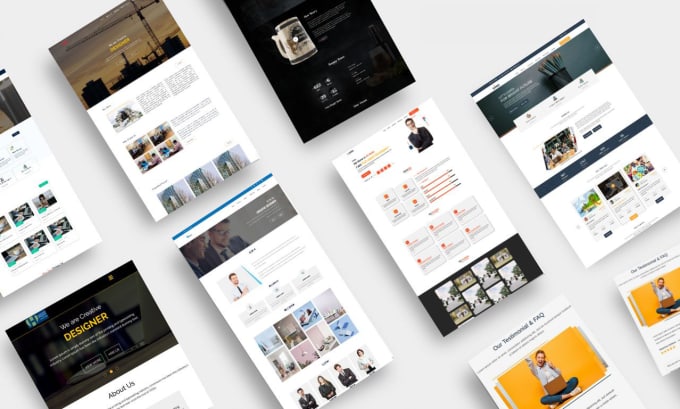 Design Wonderful Website Using Html Css Javascript Jquery Bootstrap Psd