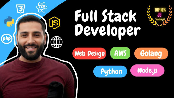 Be Your React Vue Nodejs Php Python Full Stack Developer By Denis Dev