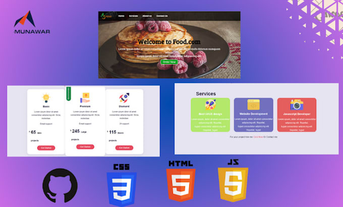 Build Static Website Github Page Or Landing Page With Free Hosting By