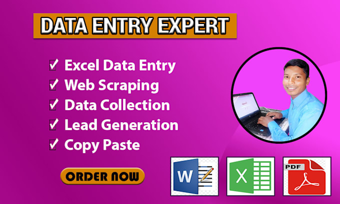 Do Perfect Excel Data Entry Web Scraping And Copy Paste Job By