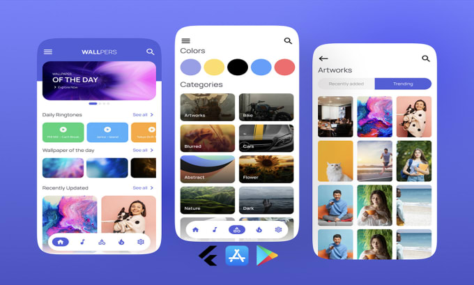 Create Custom Flutter Apps As A Mobile App Developer By Rumi Tech Fiverr