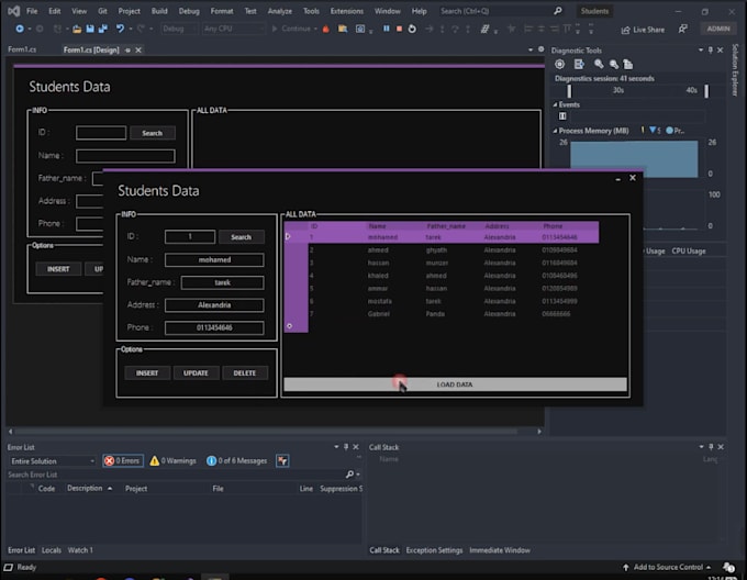 Develop Windows Form Application In C Sharp By Gabriel Tarek Fiverr