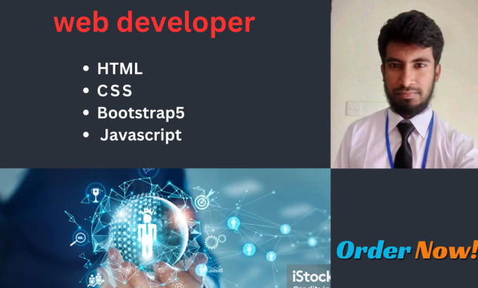 Create Website With Html Css Bootstrap5 And Javascript By Asasa13 Fiverr