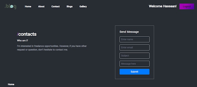 Develop Angular Front End Web App And Fix Bug In Angular By Hassaan