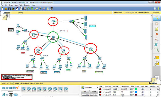 Do Cisco Packet Tracer And Computer Networking Projects By Kennyfis