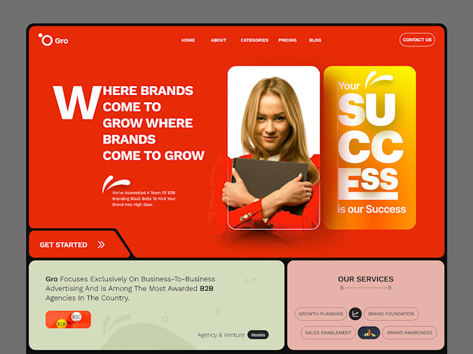 Create Website Or Landing Page Using Html Css Tailwindcss React Js By