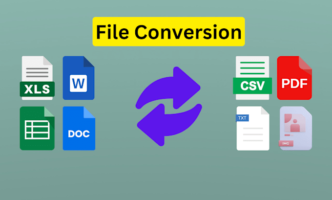 Do Fastest File Conversion In 2 Hours Pdf To Word Csv Etc By