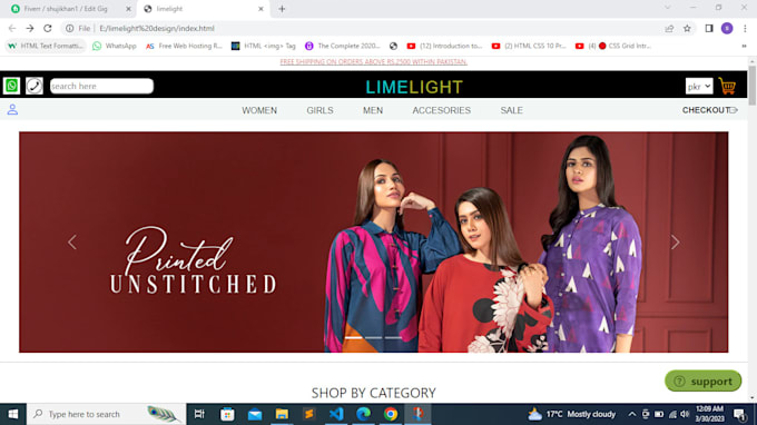 Be Your Front End Developer Html Css And Bootsrap 5 By Shujikhan1