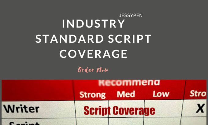 Write Industry Standard Script Coverage Professional Coverage For Your