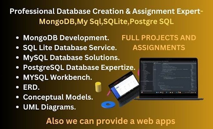 Do Database Design Mysql Sql Queries Erd Python And Java Projects By Ahtishamali Fiverr