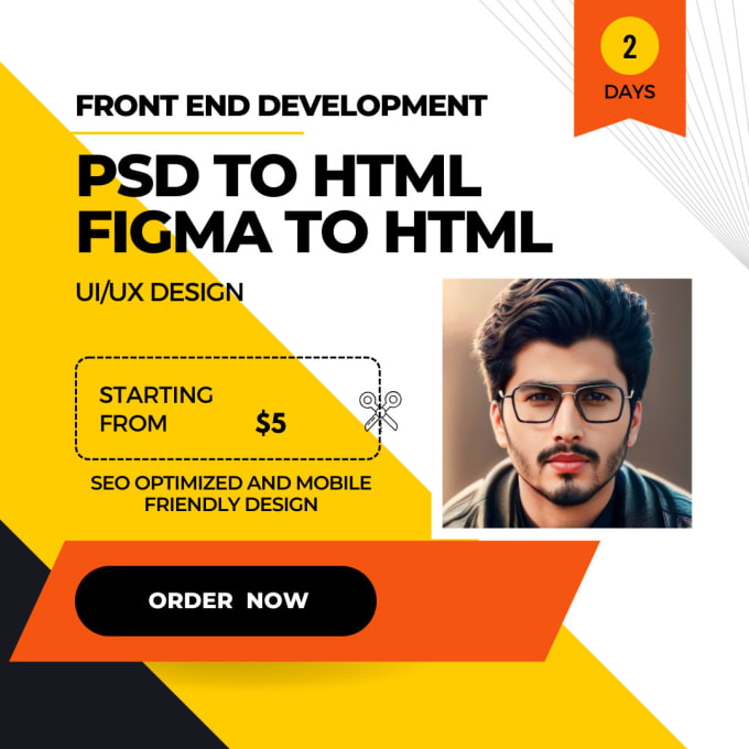 Be Your Front End Web Developer Using Html Css Javascript By
