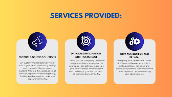 Backend Solutions Using Nodejs Expressjs Postgresql Sequelize Or Prisma