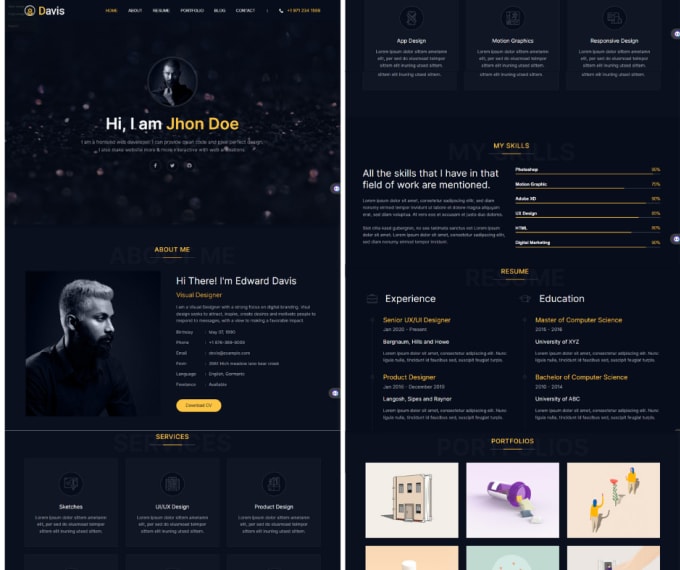 Desgin Modern Landing Pages Using Html Css Javascript Bootstrap
