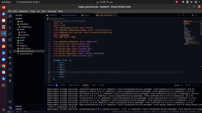 Develop Custom Chatbot With Chatgpt Llm Langchain Pinecone By
