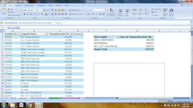 Do Excel Data Formatting And Cleaning Task In Only An Hour By Tikesh