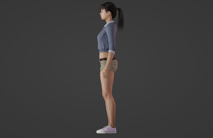 Animate 3d Non Humanoid Creature Ue5 Rig Stylized Nsfw Model Uv Map