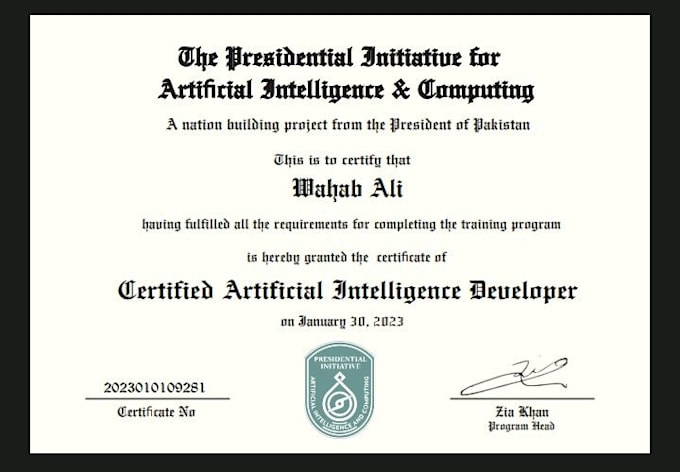 Do Machine Learning Projects By Wahabali140 Fiverr
