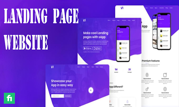 Landing Page Website Design Using Html Css By Dev Ashikur Fiverr