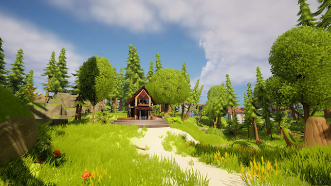 Create 3d Game Environment Unreal Engine Unity 3d Game Asset 3d Model