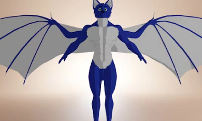 Create A Custom 3d Model Vrchat Avatar Vr Character Furry Nsfw