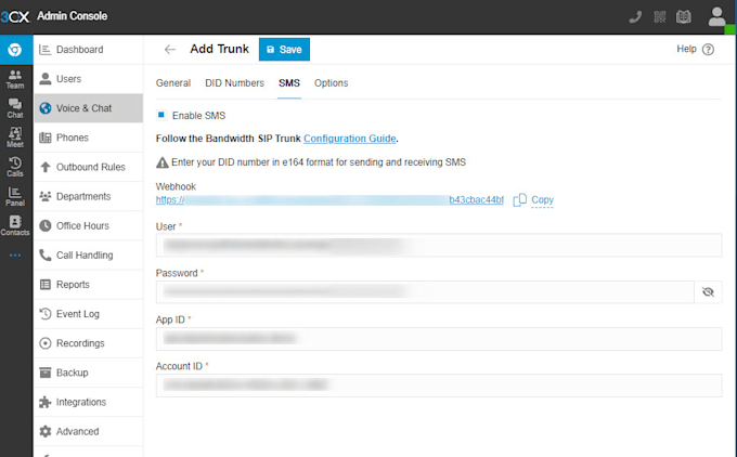 Sip Trunk Konfiguration Twilio Telnyx 3cx Anrufer Id Massen Sms