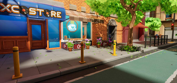 Design 3d Game Environment Unreal Engine Level Unity Metaverse Art