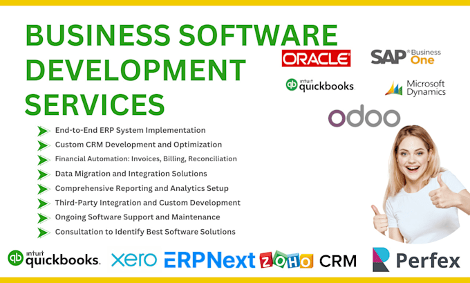 Setup Zoho Odoo Erpnext Perfex Crm Erp And Develop Custom Erp Crm