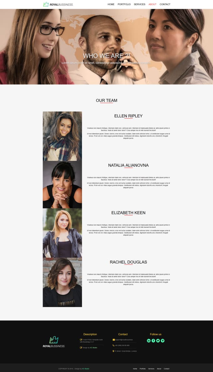 Do A Simple Html Css3 Bootstrap Website By Jackvery Fiverr