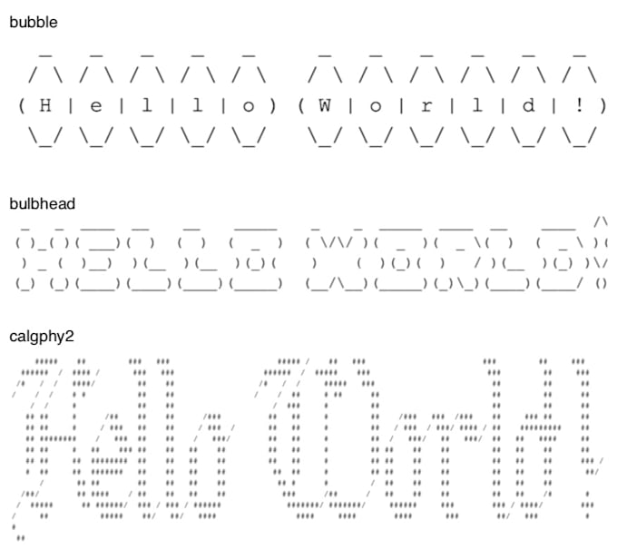 Turn Text Into Ascii Art By Simpsondustin Fiverr