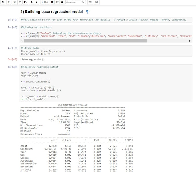 Do Data Analysis With Python R Jupyter Spss Stata By Iyadia Fiverr