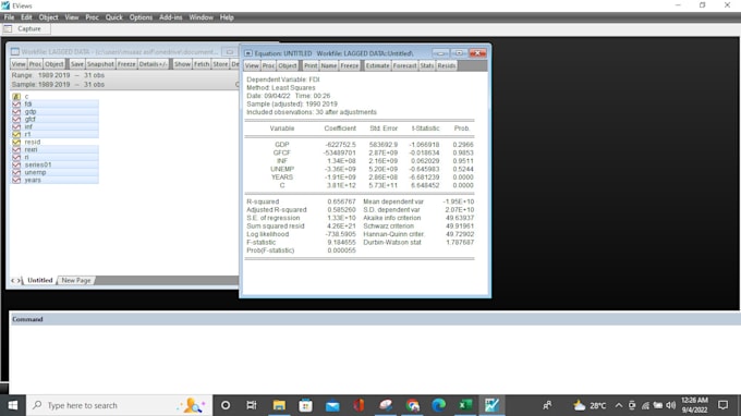 Do Statistical Data Analysis Using Stata Eviews And Spss By