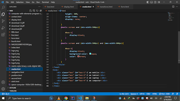 Be Your Code Error Fixer In Html Css By Shahmeerali Fiverr