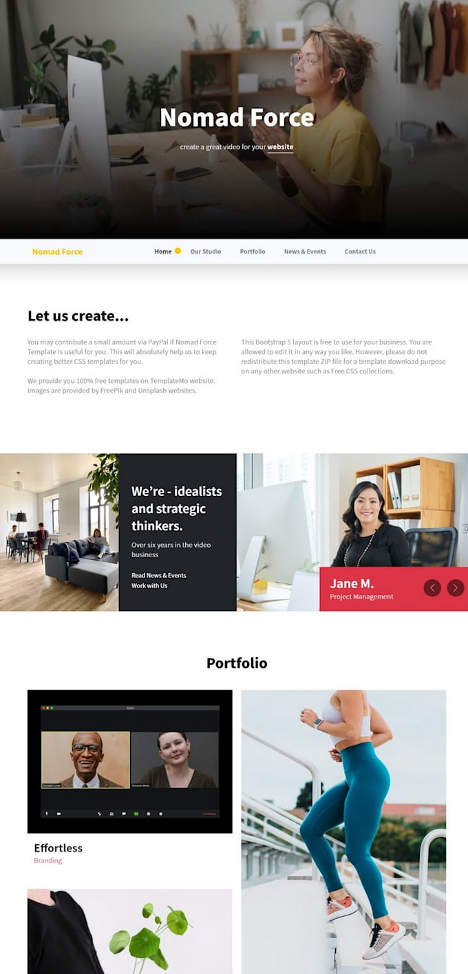 Design Responsive And Interactive Website Html Css Javascript Reactjs