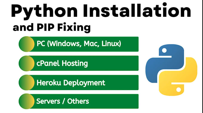 Fix Pip And Install Python With Modules By Huzaifaharyan Fiverr