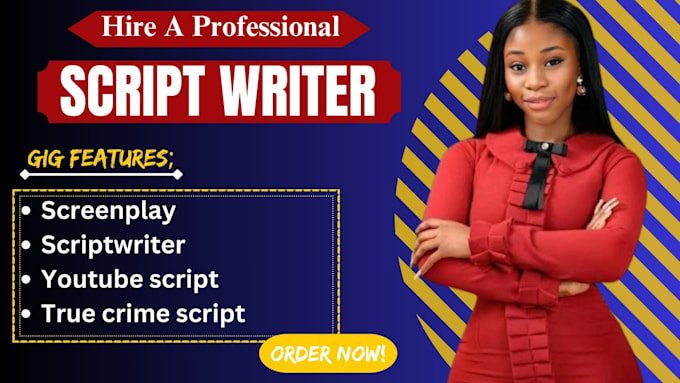 Be Your Script Writer True Crime Scriptwriting Youtube Script