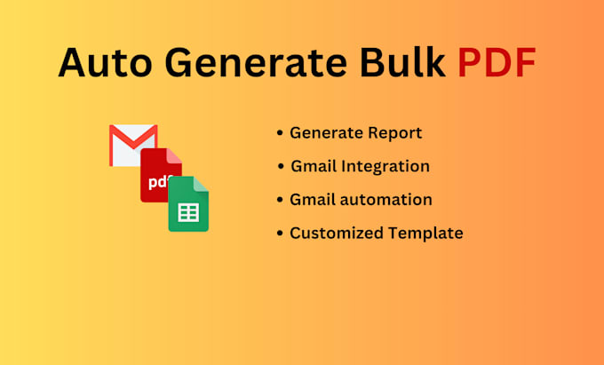 Automate Google Sheet Form And Generate Bulk Pdf Gmail Via Apps