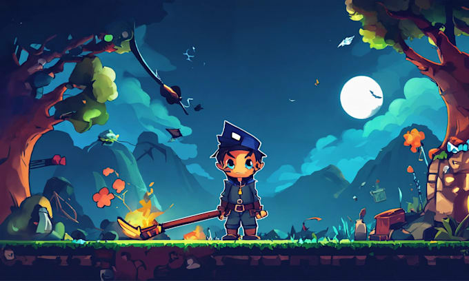 Do Custom Full 2d Game Fix 2d Game Via Unity Godot Gamemaker