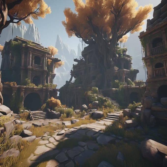 Make Realistic Game Environment In Unity And Unreal Engine By Karl