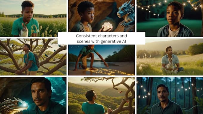 Create Visual Stories With Consistent Characters And Scenes Using