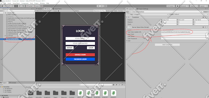 Developed Backend Server Using Php Mysql For Unity Game By