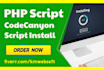 Install Any Free Premium Php Script On Your Server Or Vps By Kmwebsoft