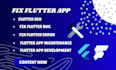 Fix Flutter App Flutter Bugs Ui Fixed Fix Error Flutter App