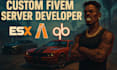 Be Your Custom Fivem Server Developer On Any Framework Esx Server