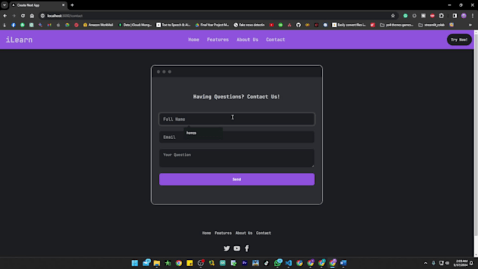 Create Website Using Reactjs Nextjs With Tailwindcss And Typescript By